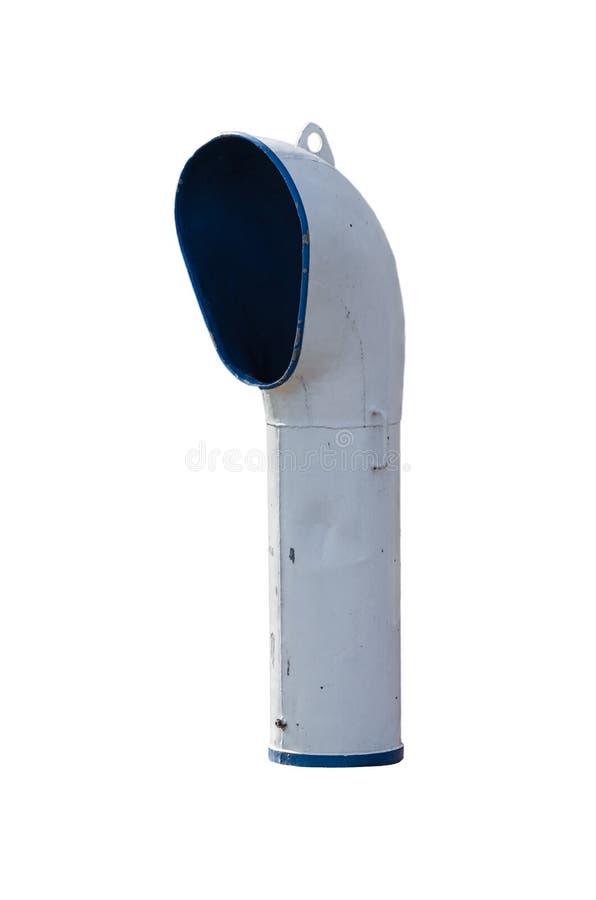 Ships ventilation funnel. stock image. Image of color - 49651879