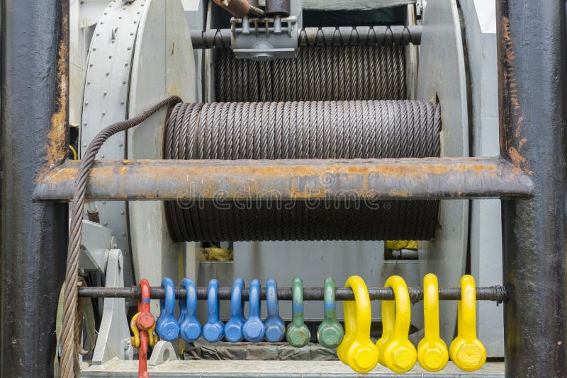 Anchor Handling stock image. Image of ocean, oilfield - 82549367