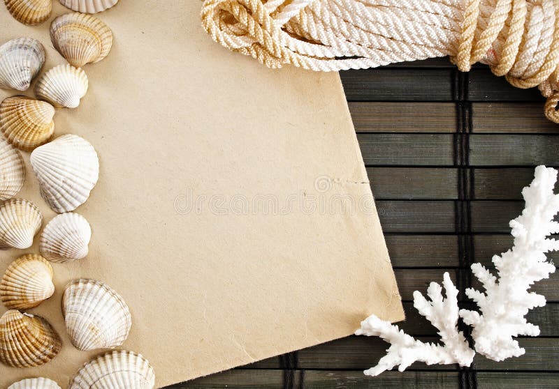 Marine frame. stock image. Image of copy, frame, blank - 22468341