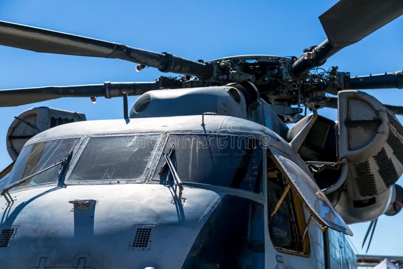 Marine Helicopter stock photo. Image of engine, cowling - 45249660