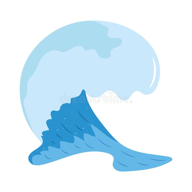 Marine high wave stock vector. Illustration of tsunami - 284003579