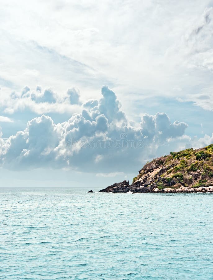 Marine landscape stock image. Image of blue, emerald - 19639995