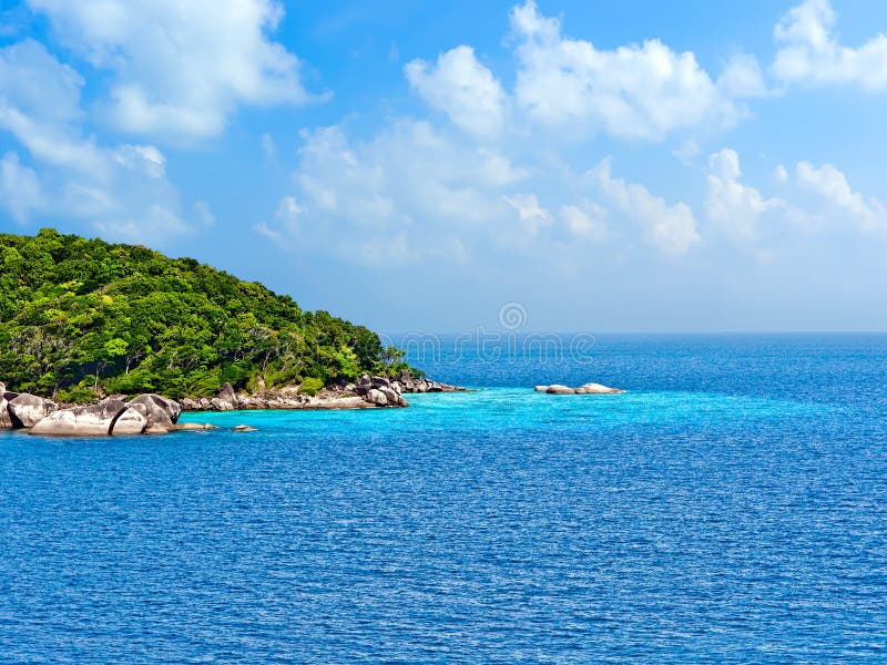 Marine landscape. stock image. Image of nature, beautiful - 23428449