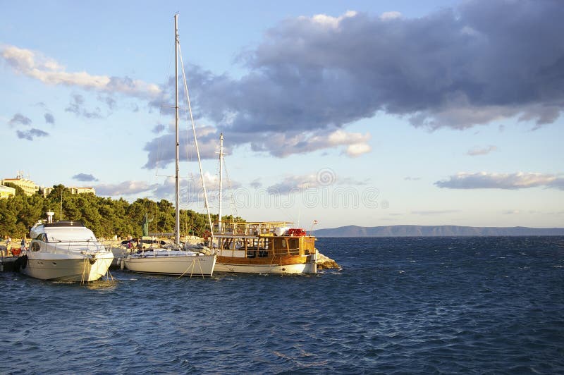 Marine landscape stock image. Image of pier, inlet, beauty - 3097453
