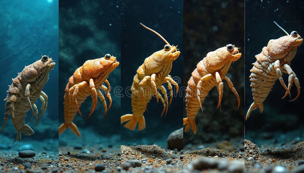 Marine Life Evolution Timeline. Shows Prehistoric Sea Creatures ...