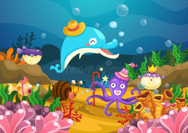 Under Sea Drawing Stock Illustrations – 10,609 Under Sea Drawing Stock ...