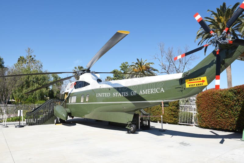 Marine One Biblioteca Nixon Imagem Editorial - Imagem de marinho ...