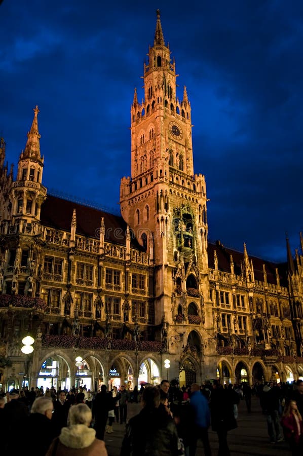 Marine Platz, Munich editorial stock image. Image of blue - 17795599