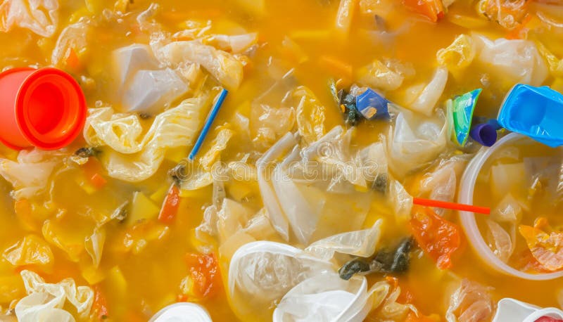 Plastic Soup, Large Amount of Plastic and Other Waste Floating in it ...