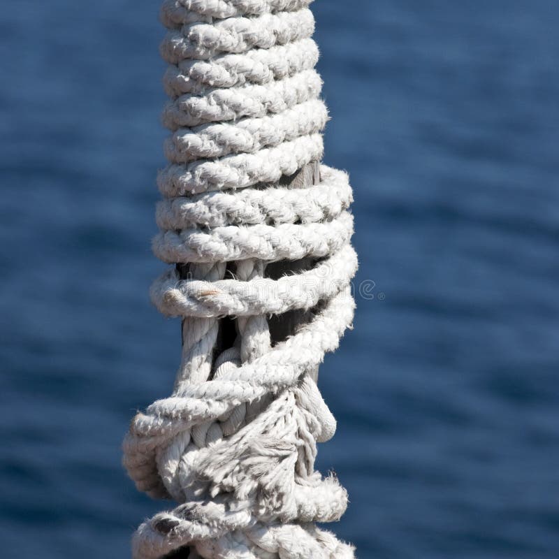 Marine Rope stock image. Image of twist, fishing, thread - 20768275