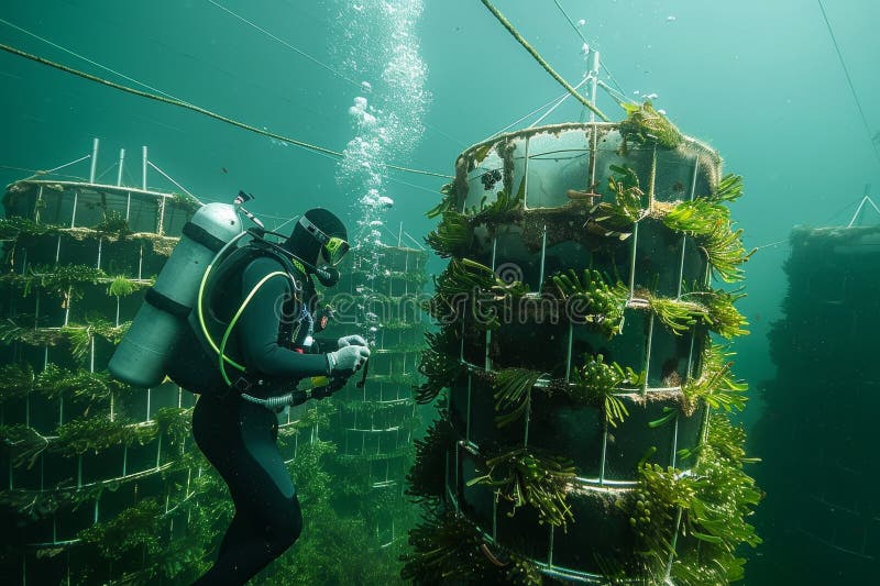 Marine Scientists Collect Data from Underwater Algae Bioreactors Using ...