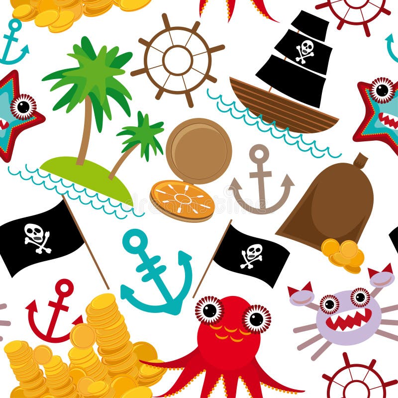 Pirate Background Stock Illustrations – 46,940 Pirate Background Stock ...