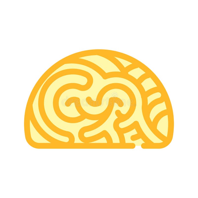 Marine Shell Color Icon Vector Isolated Illustration Stock Vector ...