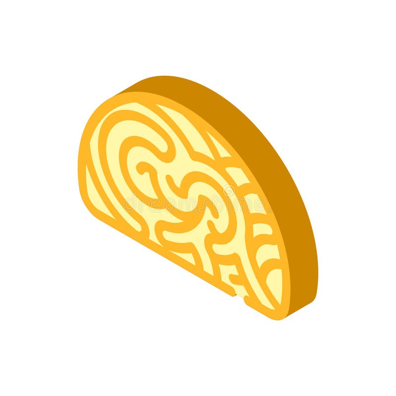 Marine Shell Isometric Icon Vector Illustration Isolated Stock Vector ...