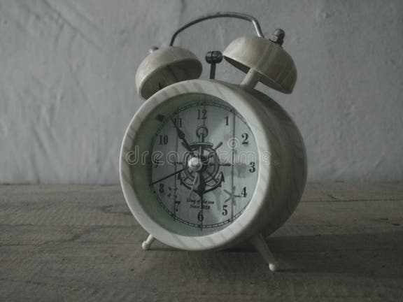 Marine style alarm clock editorial photo. Image of time - 210554921