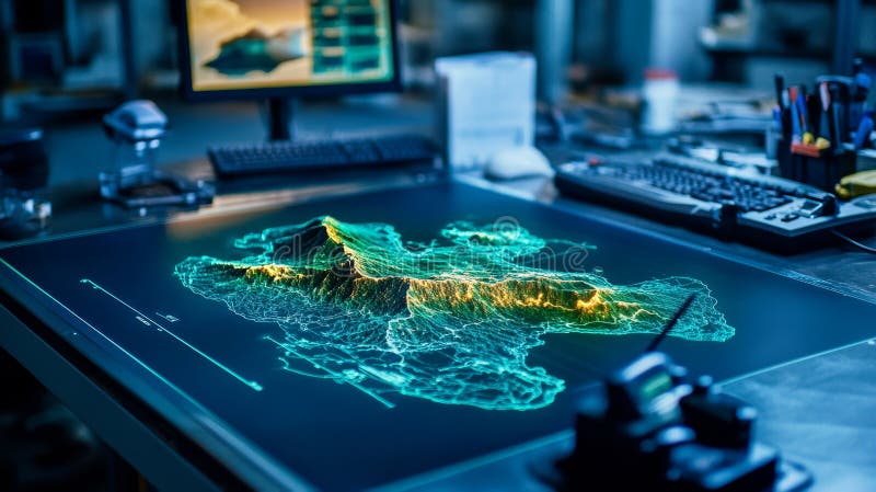 Harbor Depth Map Survey Station Marine Technology Depth Analysis ...