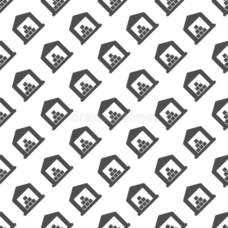 Marine Warehouse Solid Seamless Pattern, Marine Port Theme. Vector ...