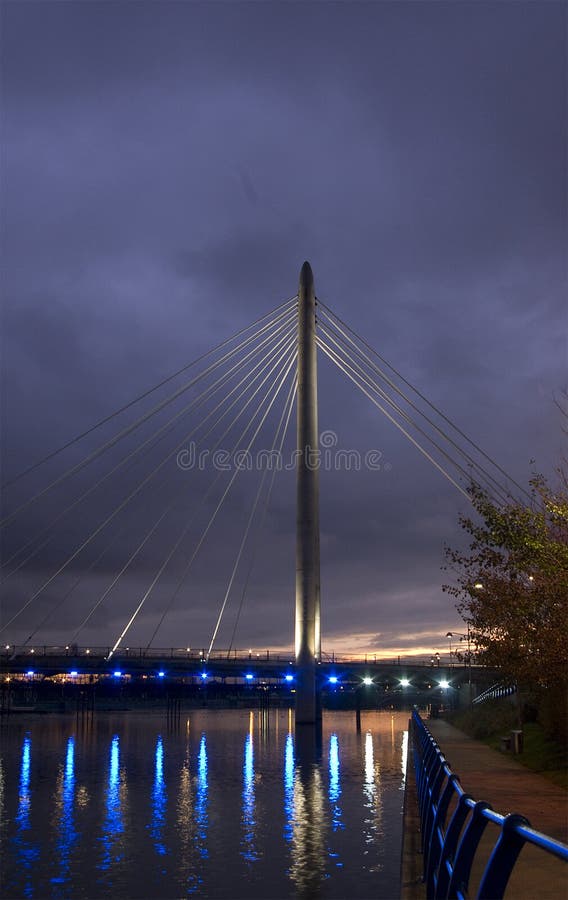 Marine Way Bridge Southport Stock Photo - Image of bridges, light: 21816270