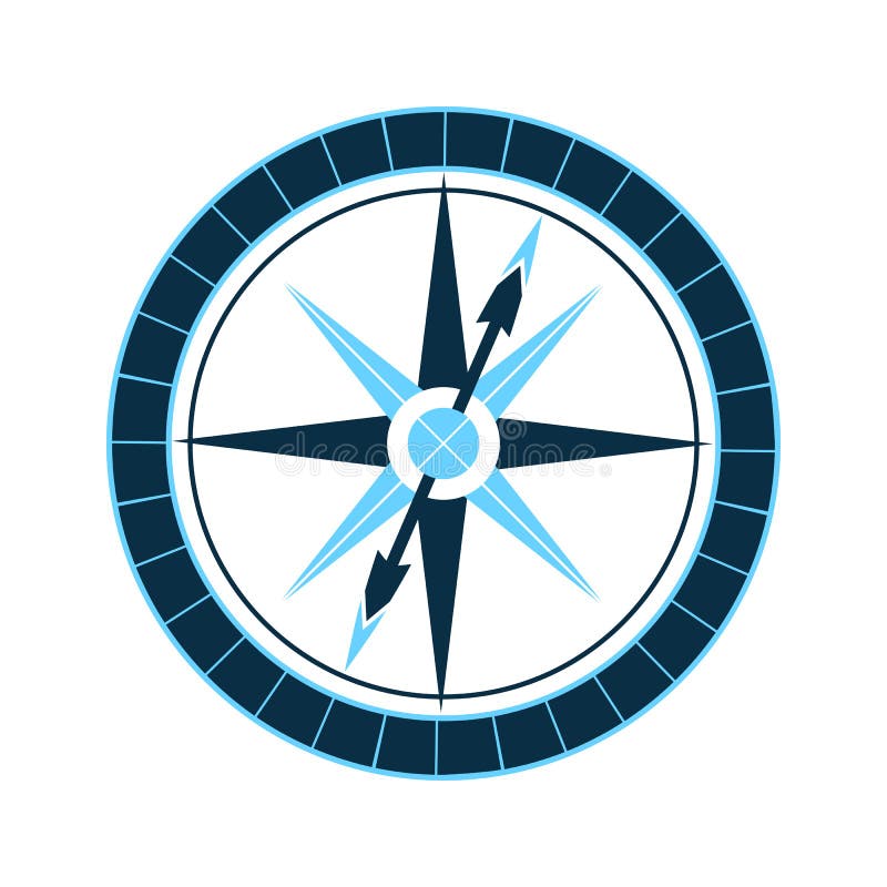 Mariners Compass Hand Drawn Illustration Stock Vector Illustration Of Ancient Drawn 27553487