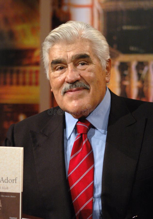 Mario Adorf editorial stock photo. Image of sv1005, deutschland - 10252778