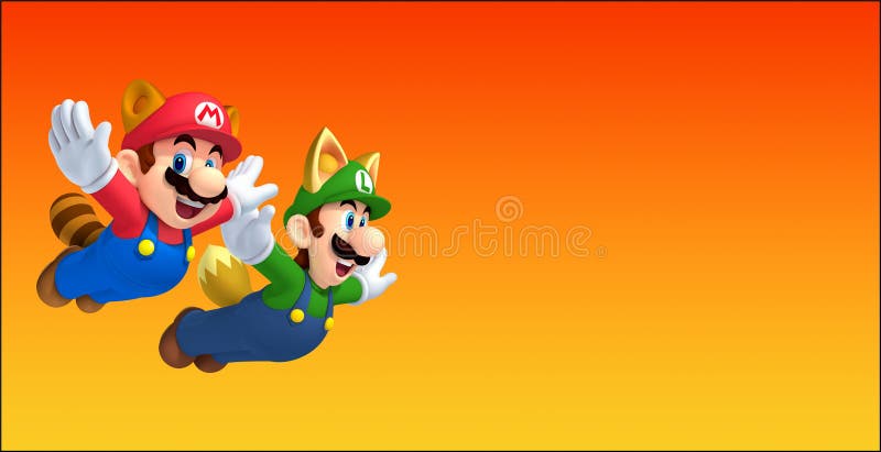 Mario and Luigi Flying with Wings in 3d Editorial Image - Illustration ...