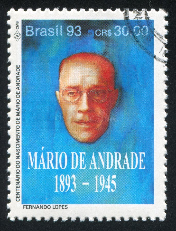 Mario de Andrade photographie éditorial. Image du cheveu - 104195432