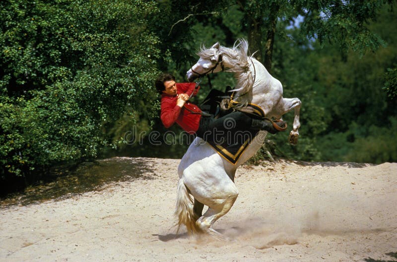 Mario Luraschi Stunt and Horse Show Editorial Stock Image - Image of ...