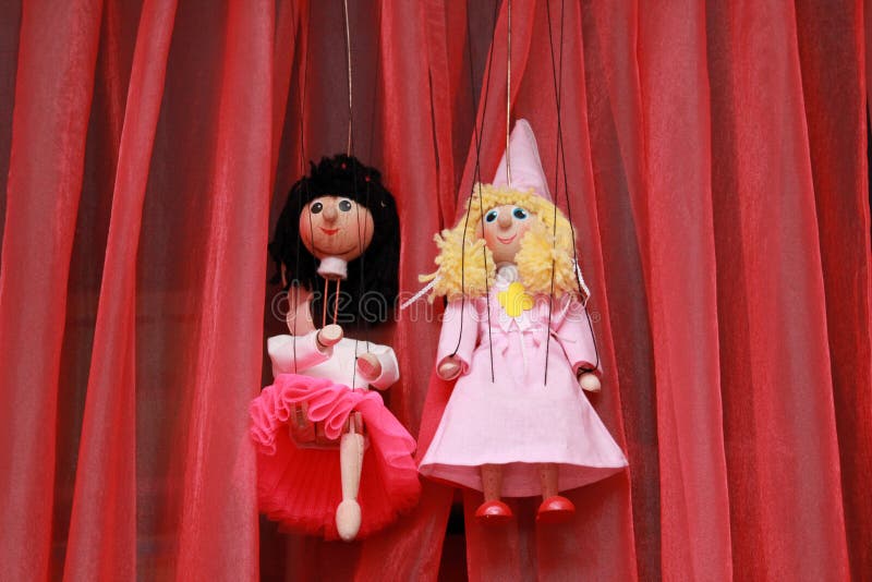 Marioneta imagen de archivo. Imagen de handmade, figuras - 21138491