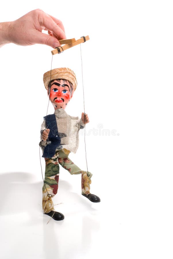 Marioneta humana foto de archivo. Imagen de belleza, quemado - 10865488