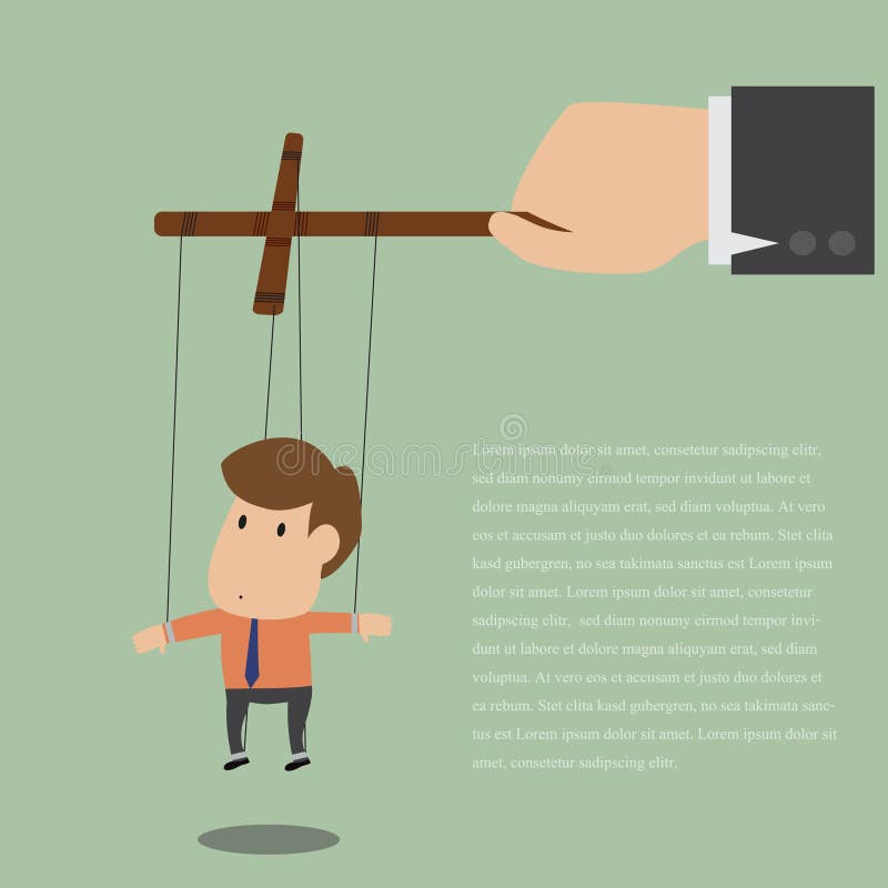 Controlling child stock illustration. Illustration of life - 668916