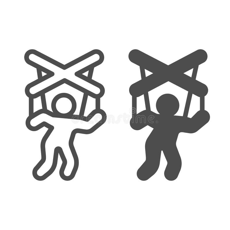 Human Puppet Strings Stock Illustrations – 187 Human Puppet Strings ...