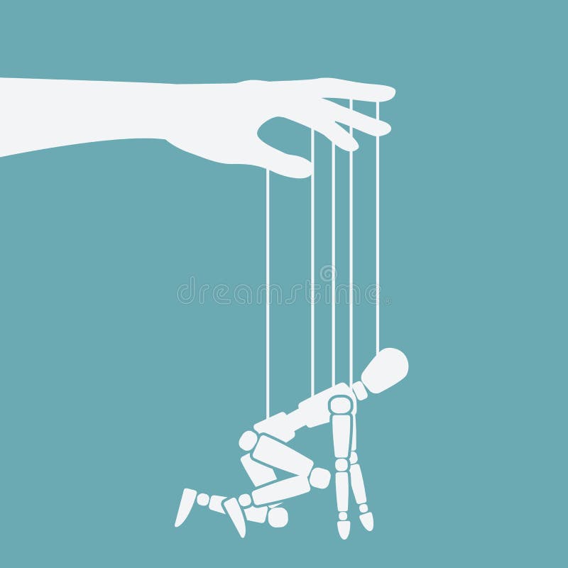 Marionette Silhouette Vector