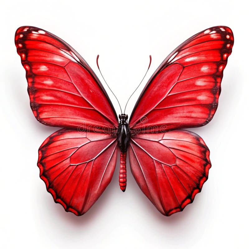 Mariposa roja imagen de archivo. Imagen de exterior - 361497621