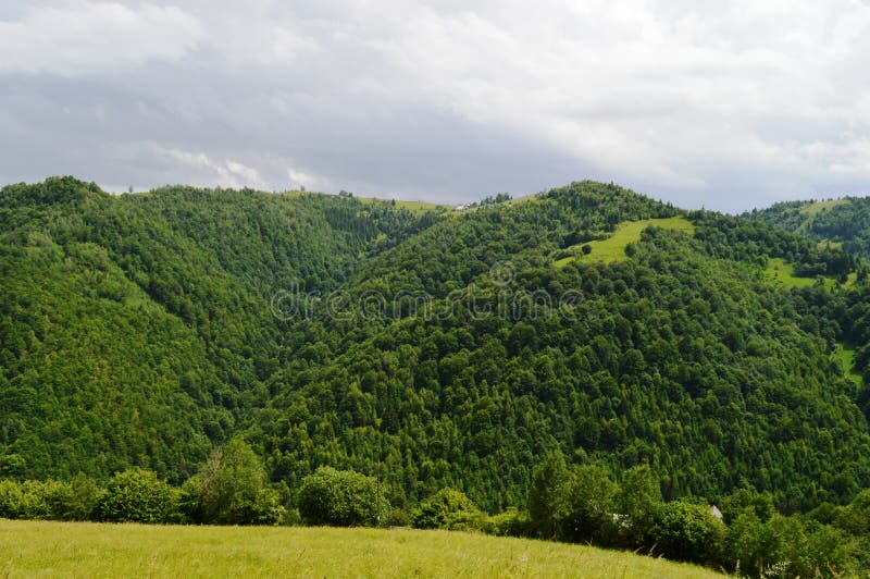 Marisel town stock photo. Image of marisel, transylvania - 73460232