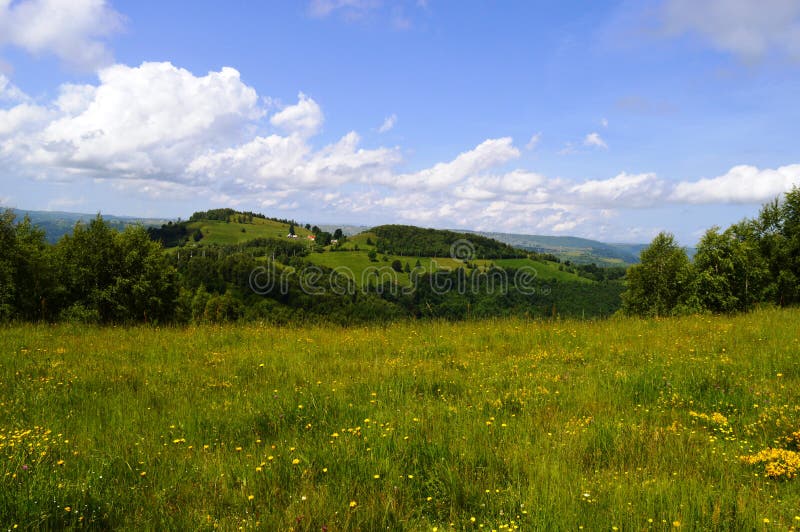 Marisel town stock photo. Image of marisel, transylvania - 73460232