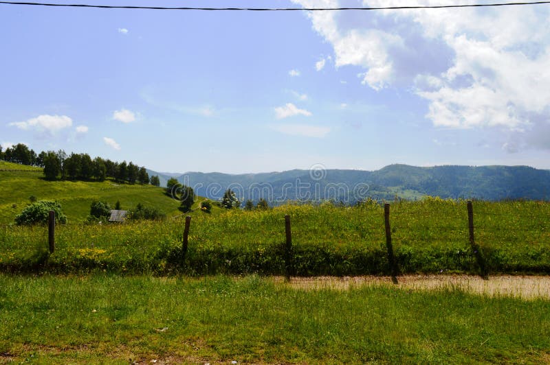 Marisel town stock photo. Image of marisel, transylvania - 73460232