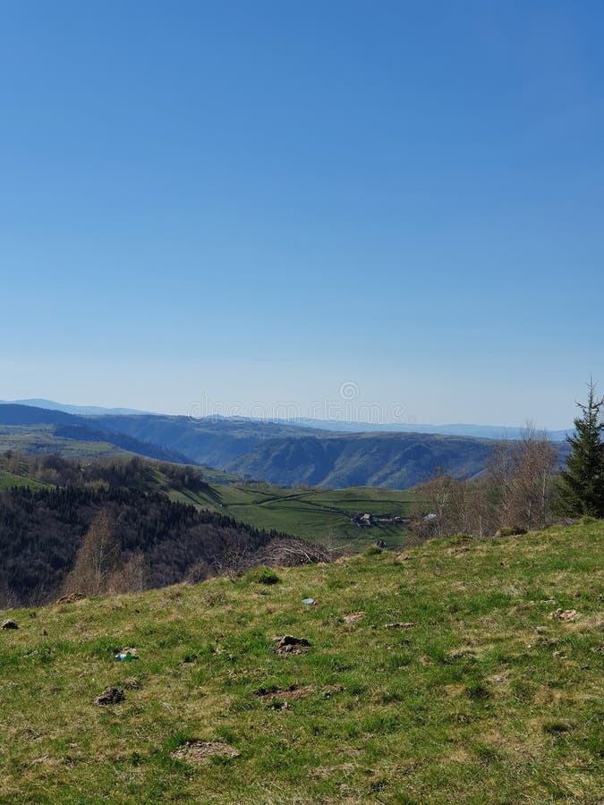 Marisel Village Near Cluj-Napoca Stock Image - Image of highland ...