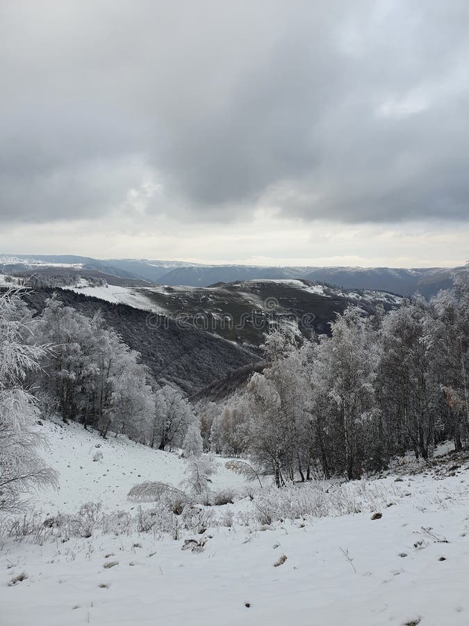 Marisel in winter stock photo. Image of summit, winter - 206637780