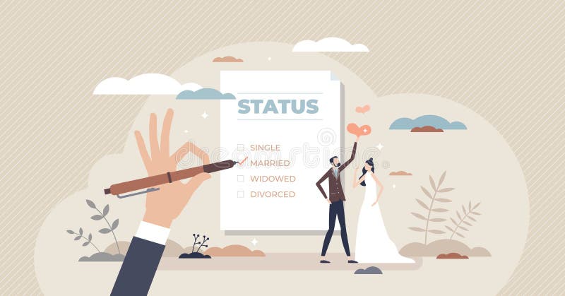 Marital Status Stock Illustrations – 228 Marital Status Stock ...