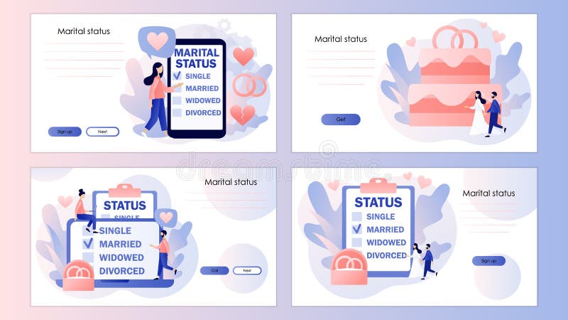 Married Status Stock Illustrations – 240 Married Status Stock ...