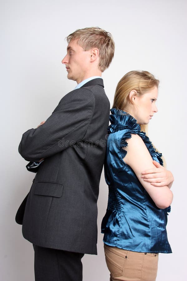 Marital strife stock image. Image of couple, rejection - 28586151