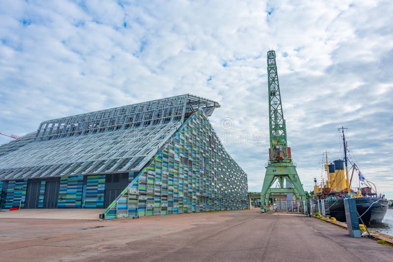 Maritime Centre Vellamo in Kotka, Finland Editorial Image - Image of ...