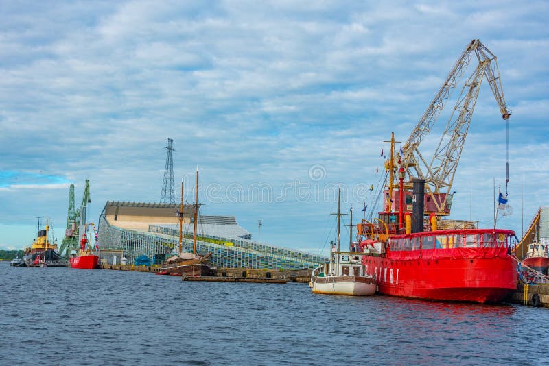 Maritime Centre Vellamo in Kotka, Finland Editorial Photo - Image of ...