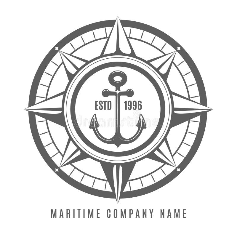 Maritime Company Logo Design Stock Vector - Illustration of symbol ...