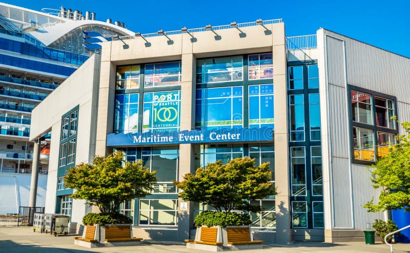 Maritime Event Center Seattle Waterfront Editorial Stock Photo - Image ...