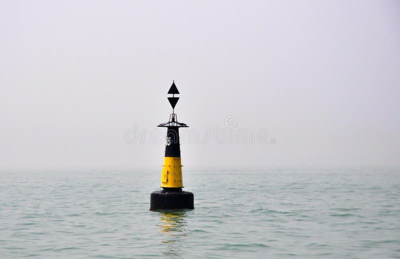 Maritime Navigation Markers. Stock Image - Image of buoyage, float ...
