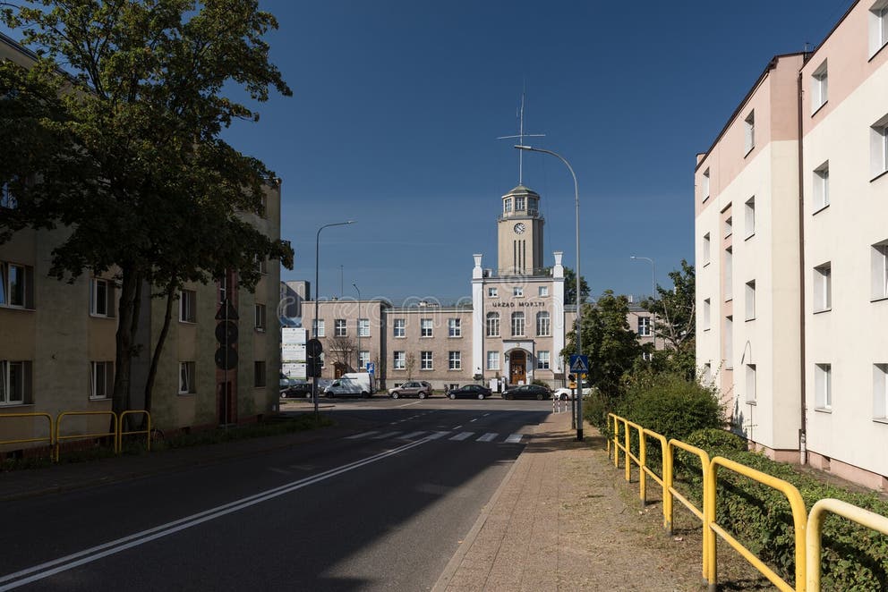 Maritime office in gdynia editorial photography. Image of ...