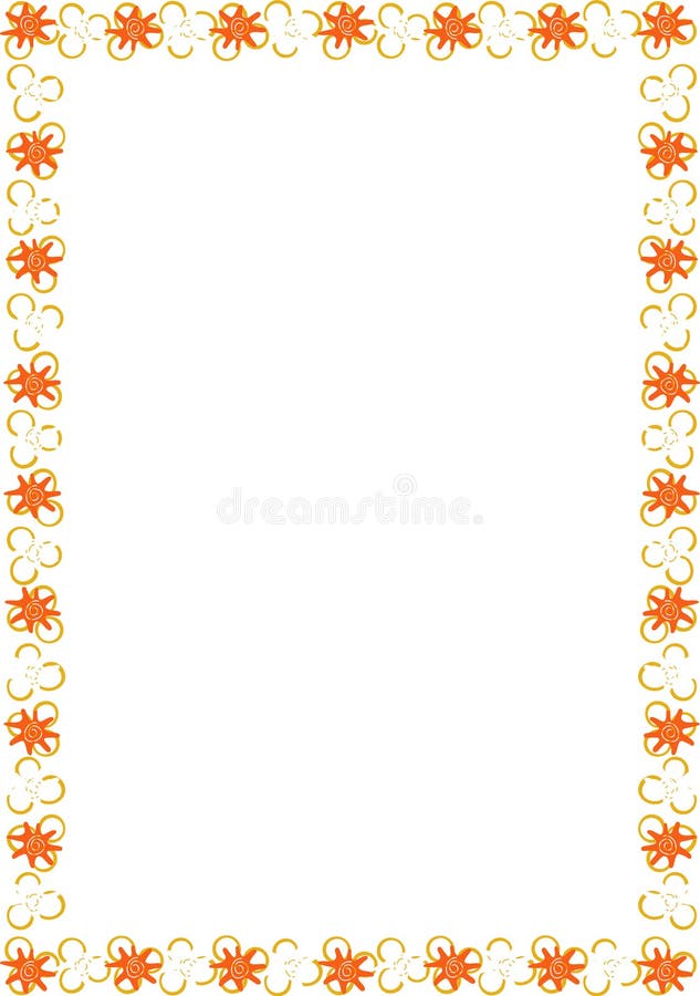 Maritime Seashells Frame. Marine Frame Template with Underwater ...