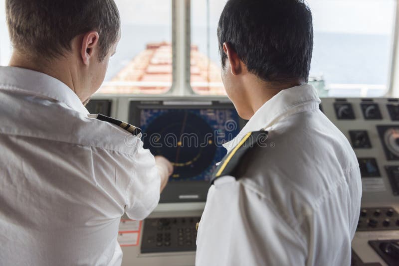 Maritime Training stock image. Image of caucaisan, portrait - 101078253