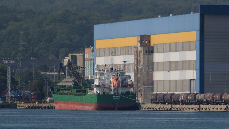 MARITIME TRANSPORT in GDYNIA Editorial Photo - Image of shipowner ...